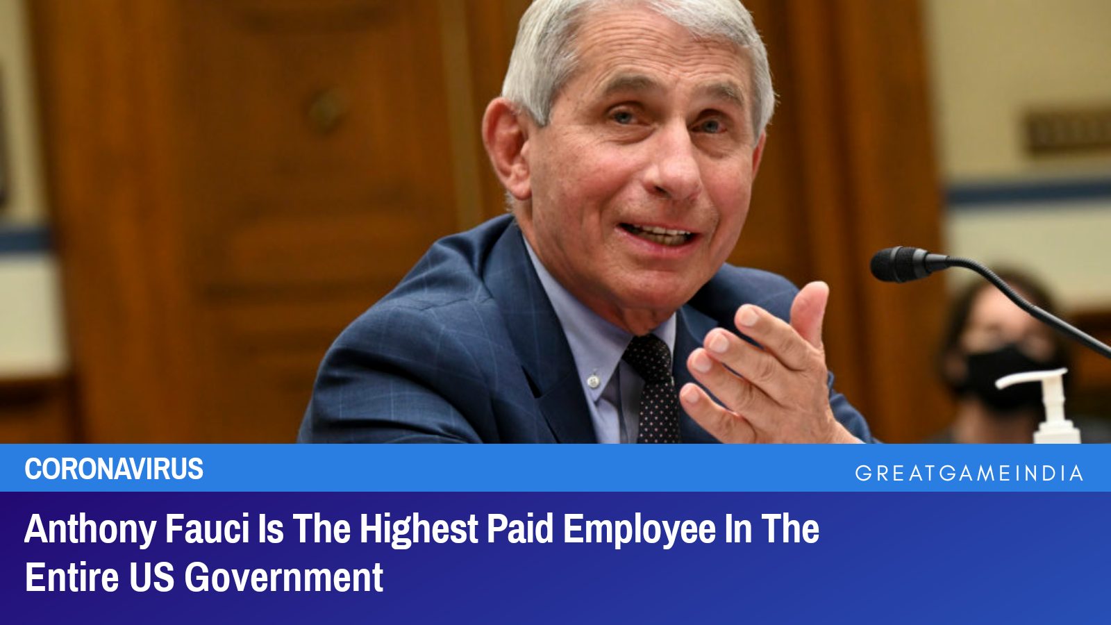 Anthony Fauci Is The Highest Paid Employee In The Entire US Government ...