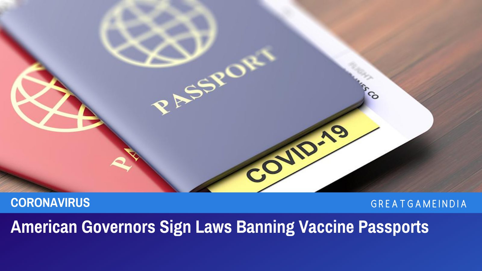 American Governors Sign Laws To Ban Vaccine Passports & Mandatory COVID ...