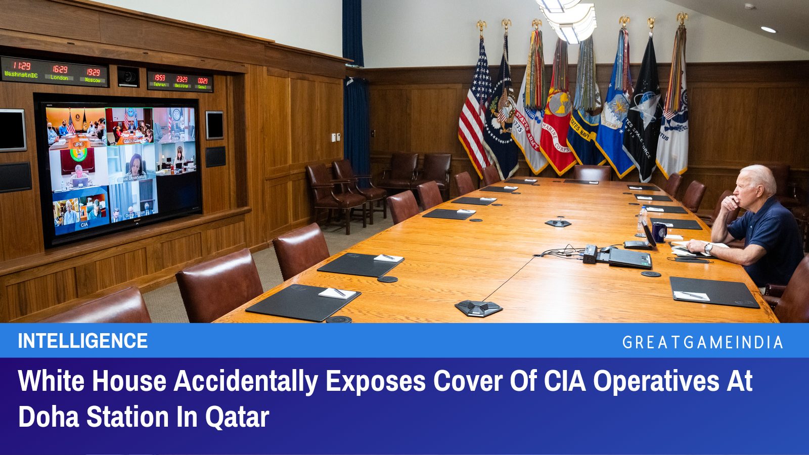 White House Accidentally Exposes Cover Of CIA Operatives At Doha ...
