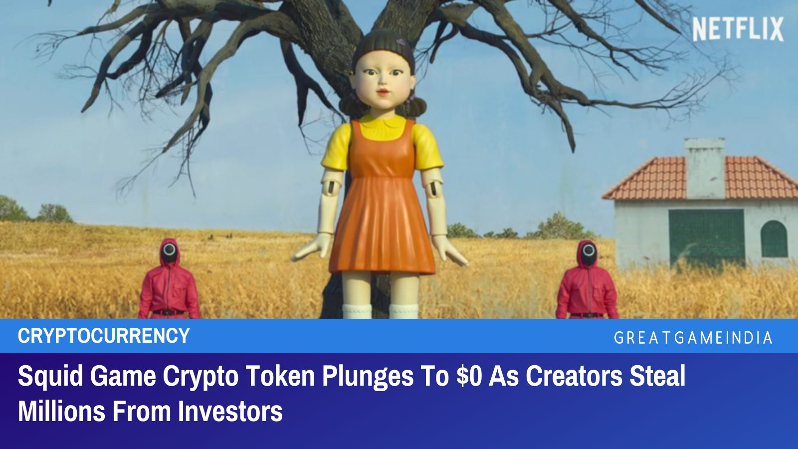 Squid Game Crypto Token Plunges To $0 As Creators Steal Millions From ...