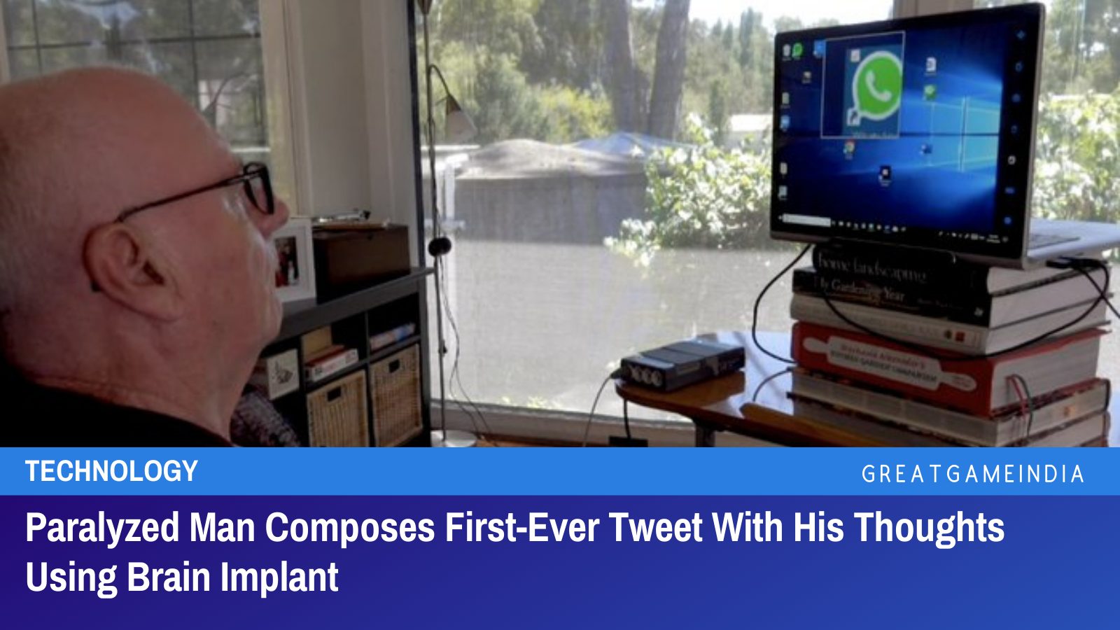 Paralyzed Man Composes First-Ever Tweet With His Thoughts Using Brain ...