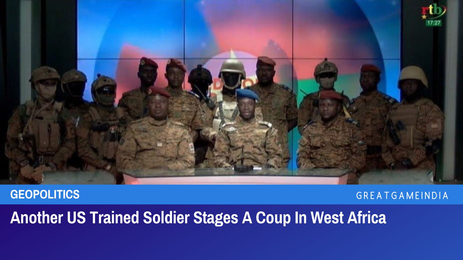 Another US Trained Soldier Stages A Coup In West Africa ...