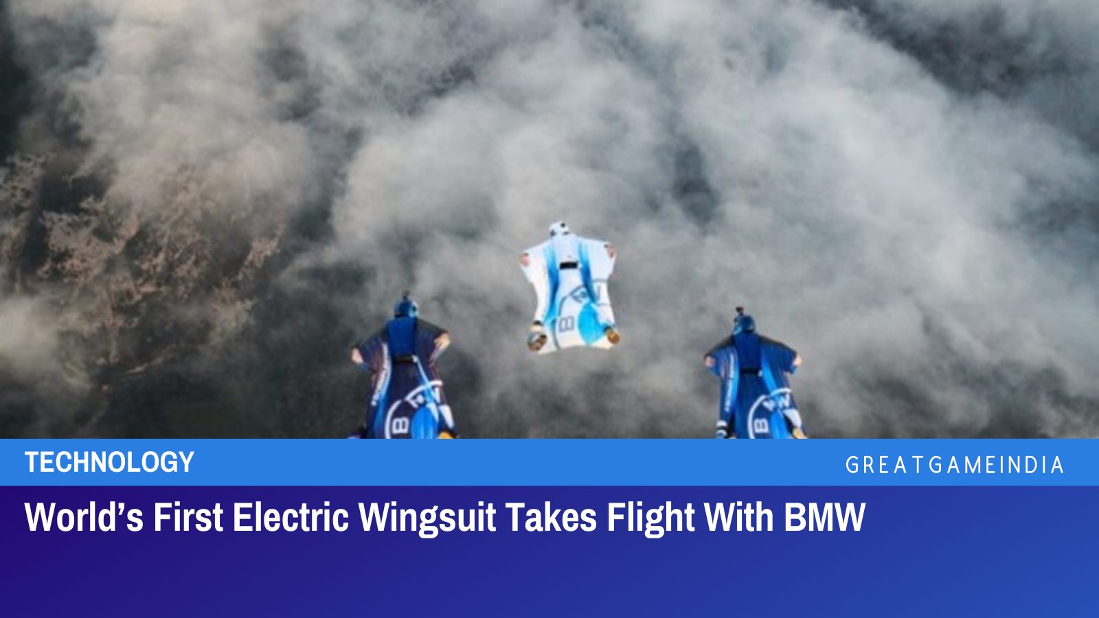 World’s First Electric Wingsuit Takes Flight With BMW ...