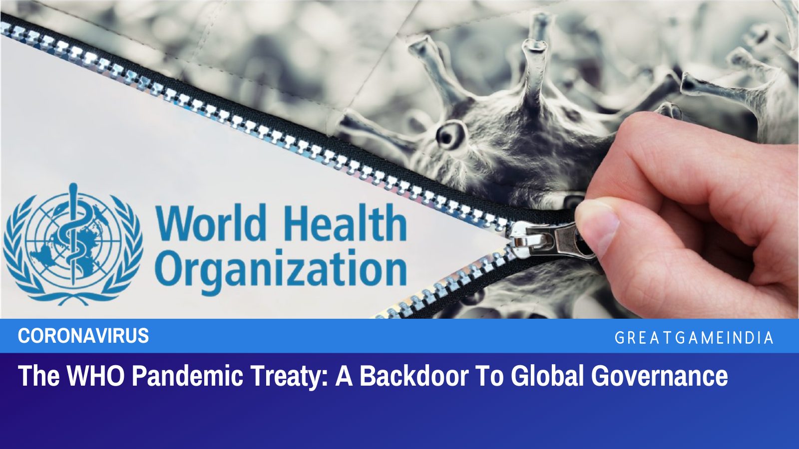 The WHO Pandemic Treaty A Backdoor To Global Governance ...