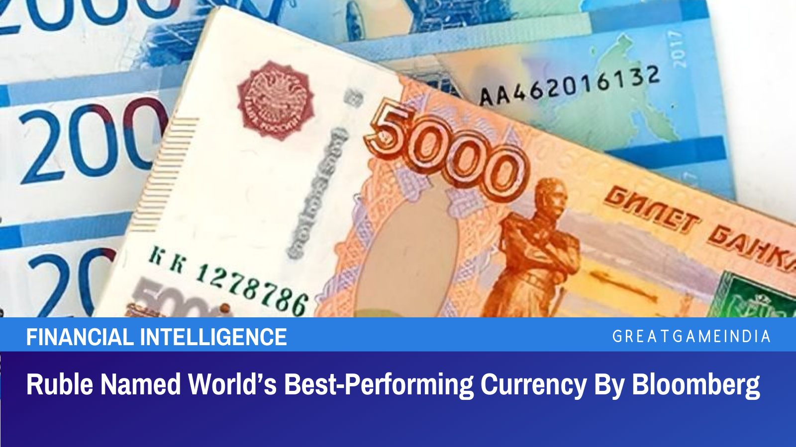 Ruble Named World’s Best-Performing Currency By Bloomberg ...