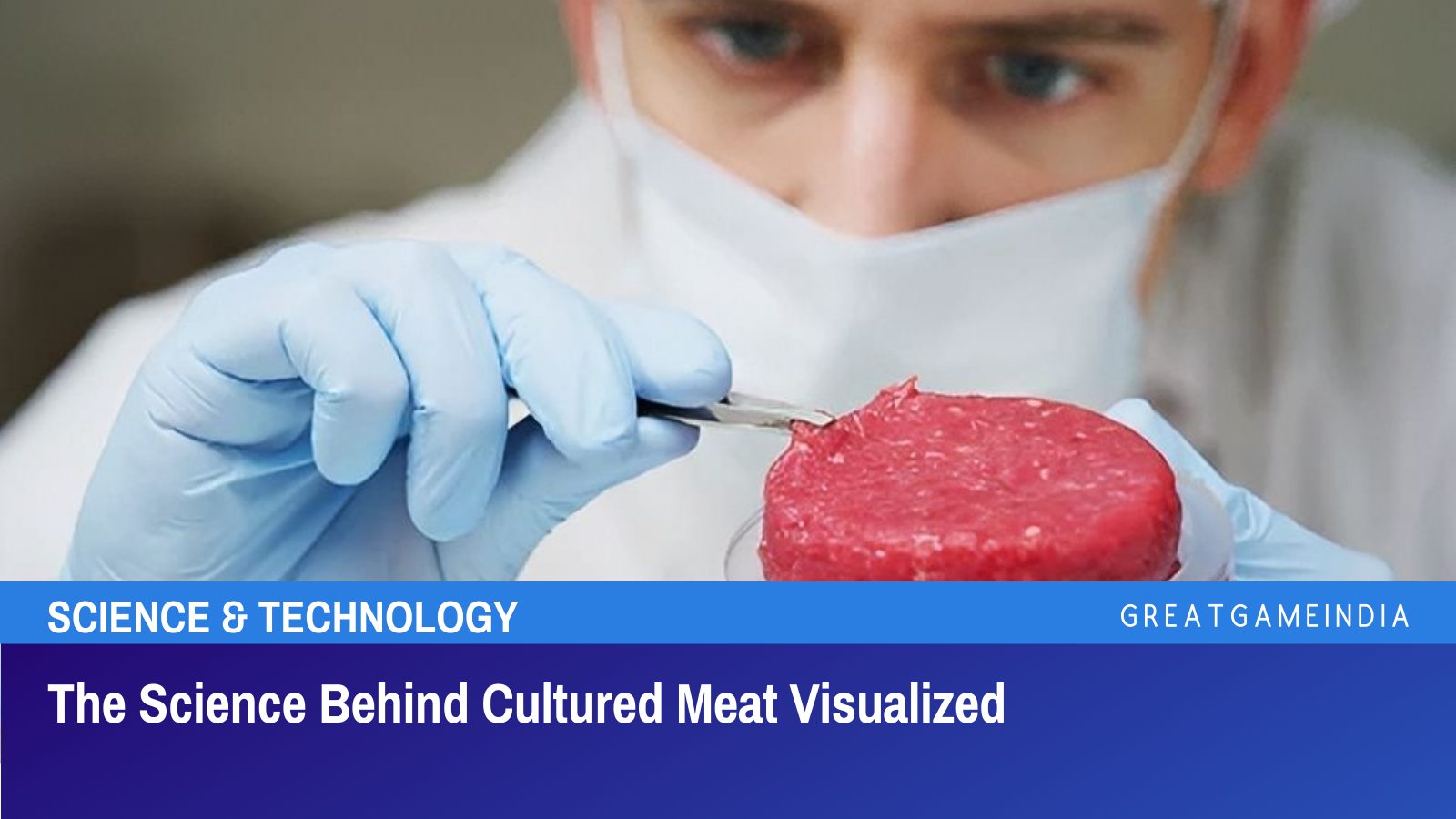 The Science Behind Cultured Meat Visualized - GreatGameInternational