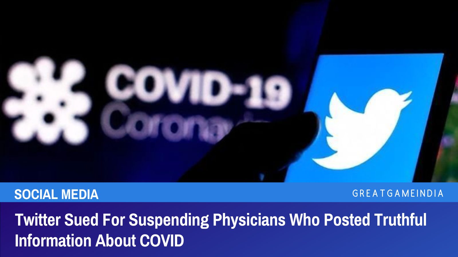 Twitter Sued For Suspending Physicians Who Posted Truthful Information ...