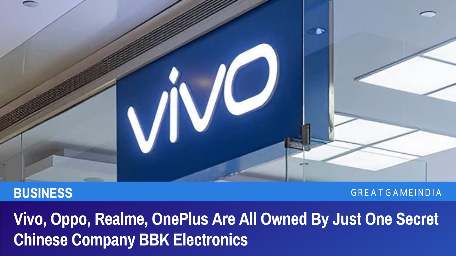Vivo, Oppo, Realme, OnePlus Are All Owned By Just One Secret Chinese ...