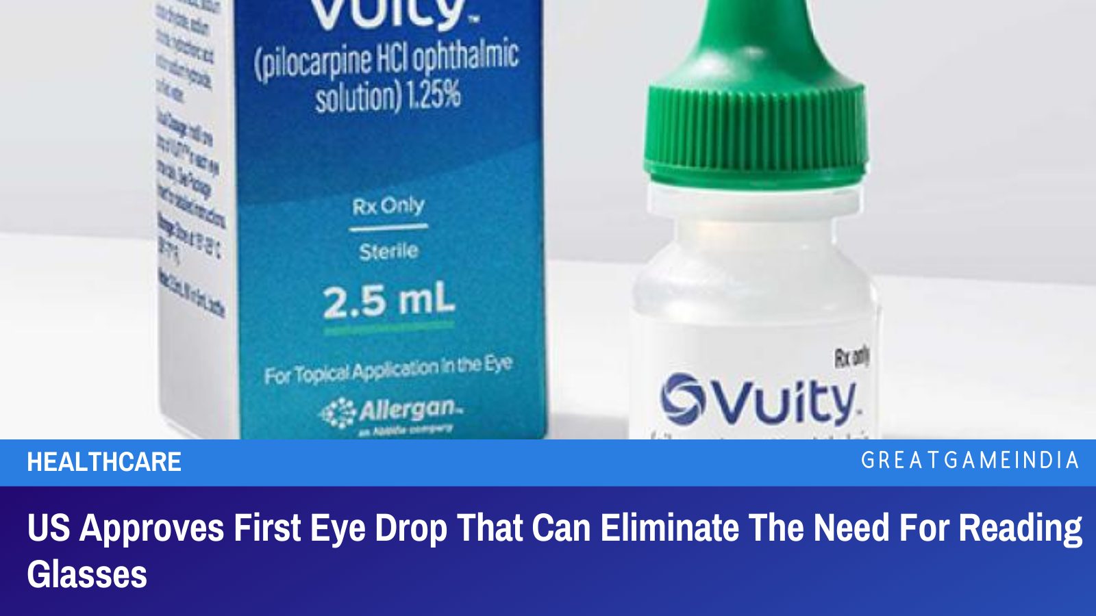 US Approves First Eye Drop That Can Eliminate The Need For Reading ...
