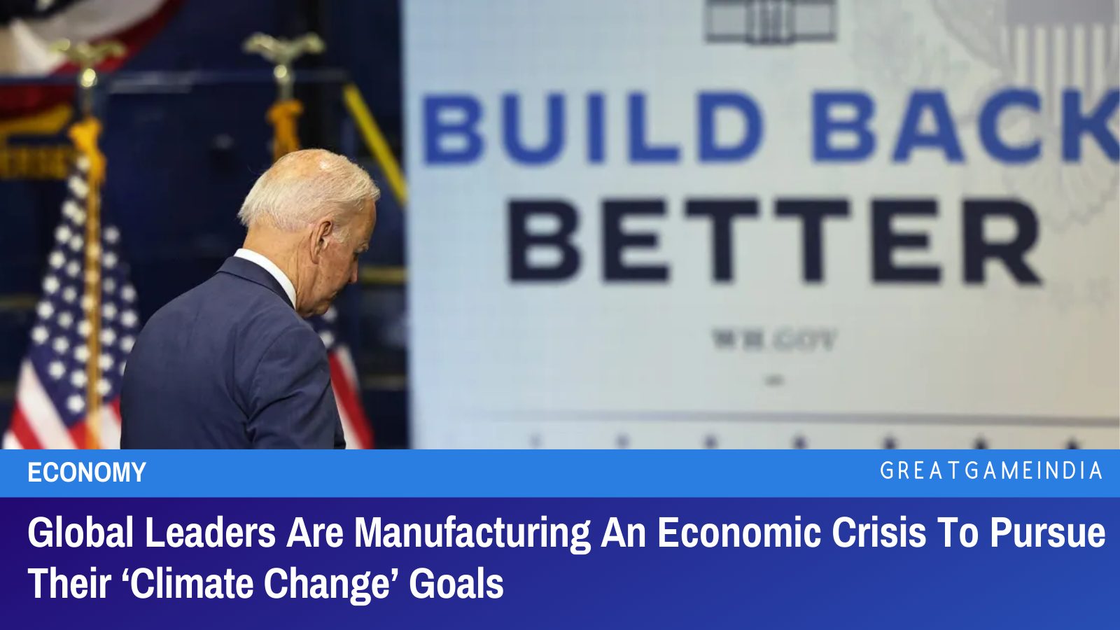 Global Leaders Are Manufacturing An Economic Crisis To Pursue Their ...