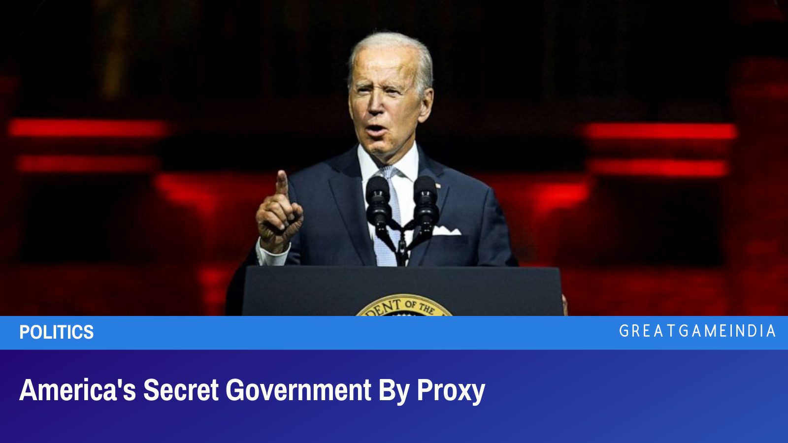 America's Secret Government By Proxy - GreatGameInternational