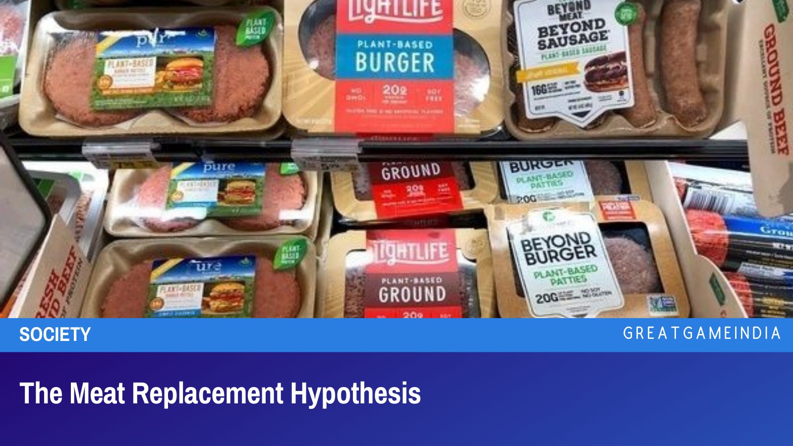 The Meat Replacement Hypothesis - GreatGameInternational