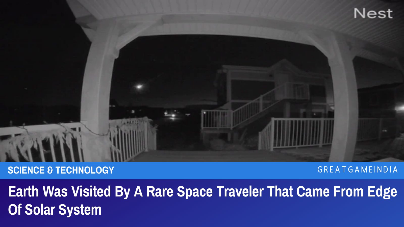 Earth Was Visited By A Rare Space Traveler That Came From Edge Of Solar ...