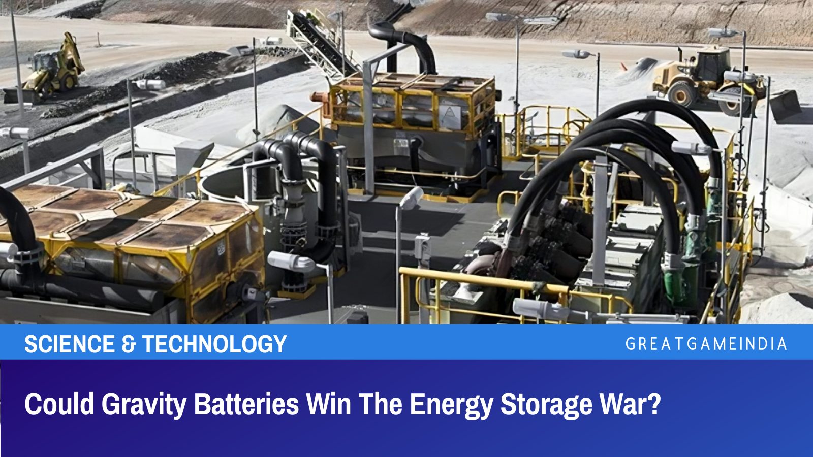 Could Gravity Batteries Win The Energy Storage War ...