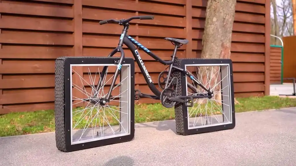 WATCH: This Specially-Designed Bicycle With Square Wheels Is Redefining ...