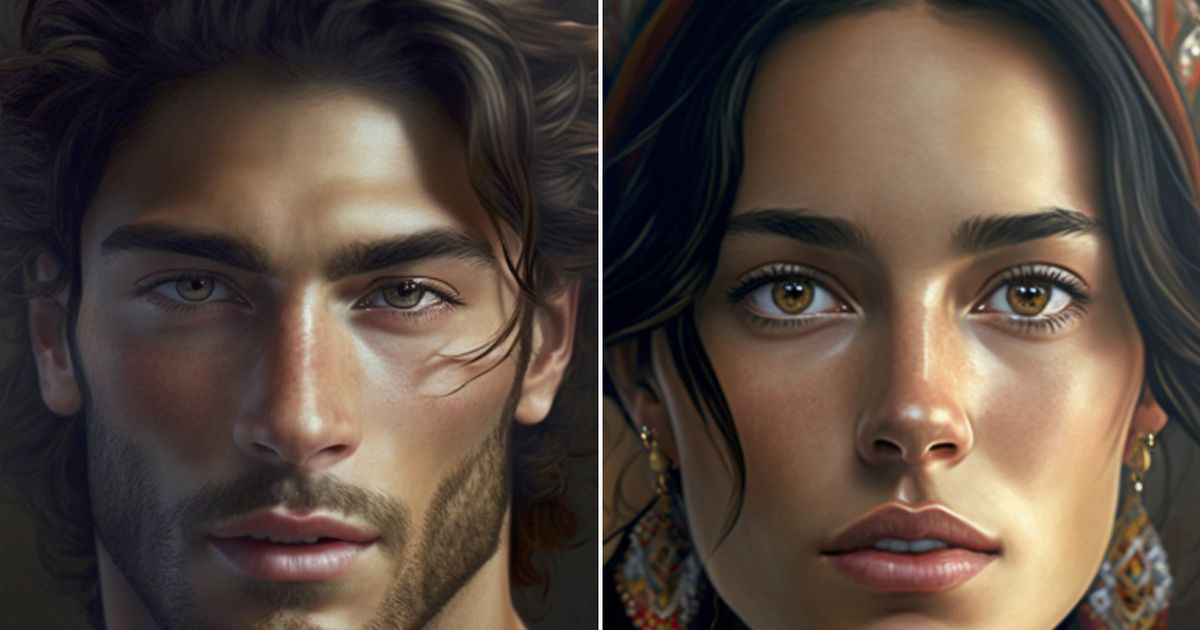 The Perfect Man And Woman According To AI - GreatGameInternational