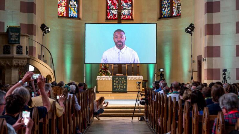Hundreds Attend First AI Church Service - GreatGameInternational